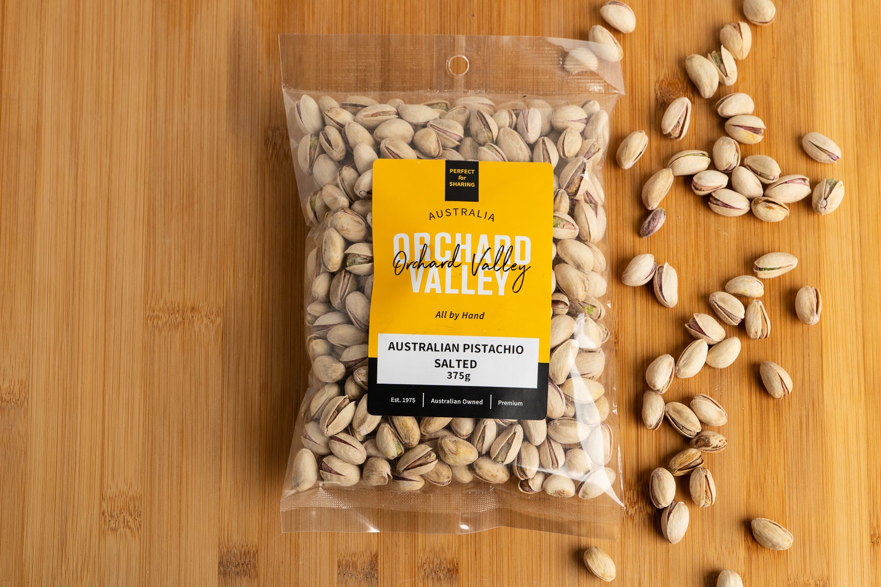 Australian Pistachio Salted – Orchard Valley